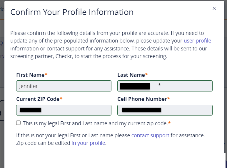 Completing a Background Check and Drug Test