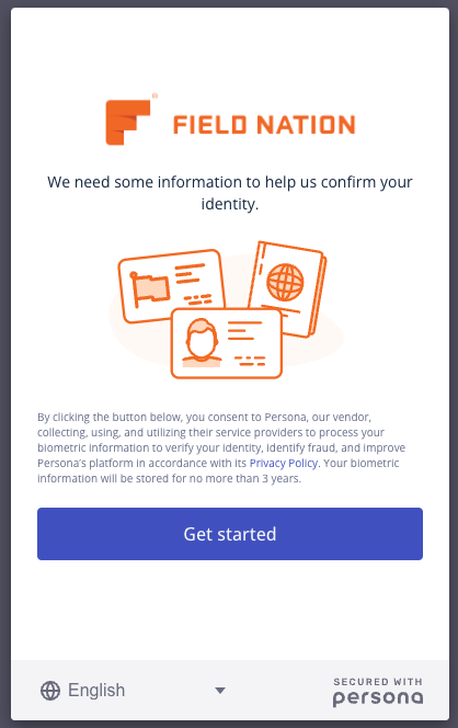 Identity Verification via Persona
