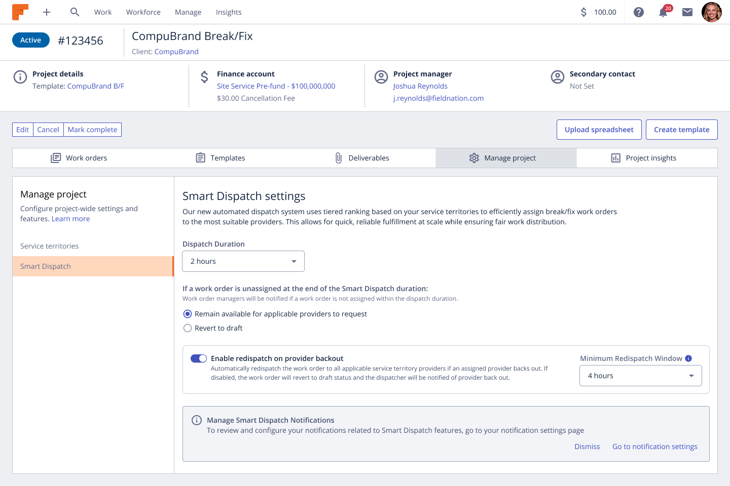 Smart Dispatch
